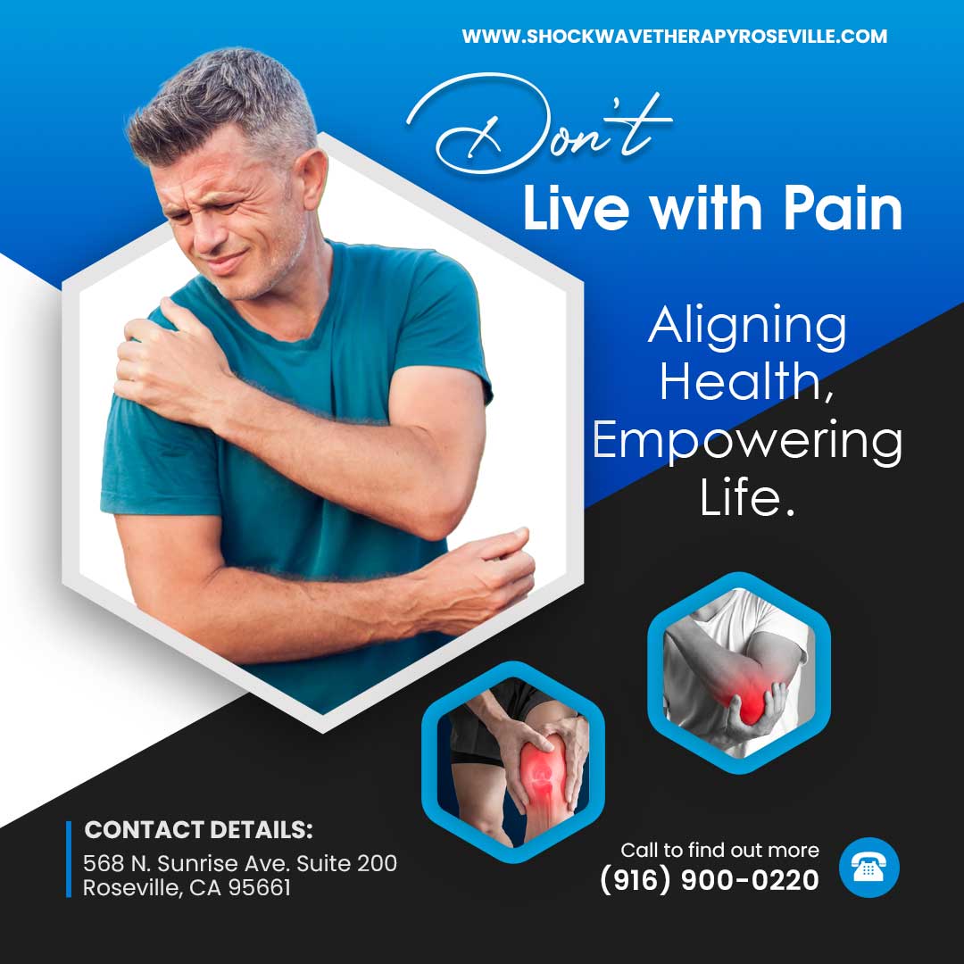 Shockwave Therapy Conditions Roseville - Find Relief Today!